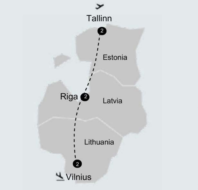 Discovering Baltic States - 7 Day Tour of Vilnius, Riga and Tallinn by ...