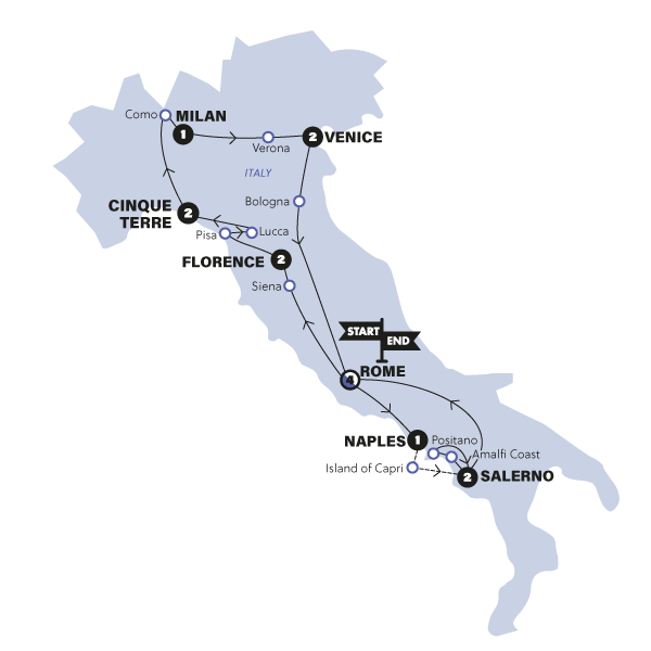 Simply Italy | Summer | 2026 - Contiki Tours | AffordableTours.com