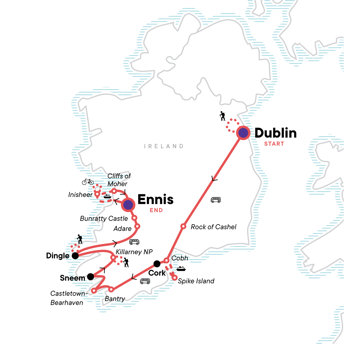 Ireland: Coastal Hikes, The Beara Peninsula & Killarney National Park ...