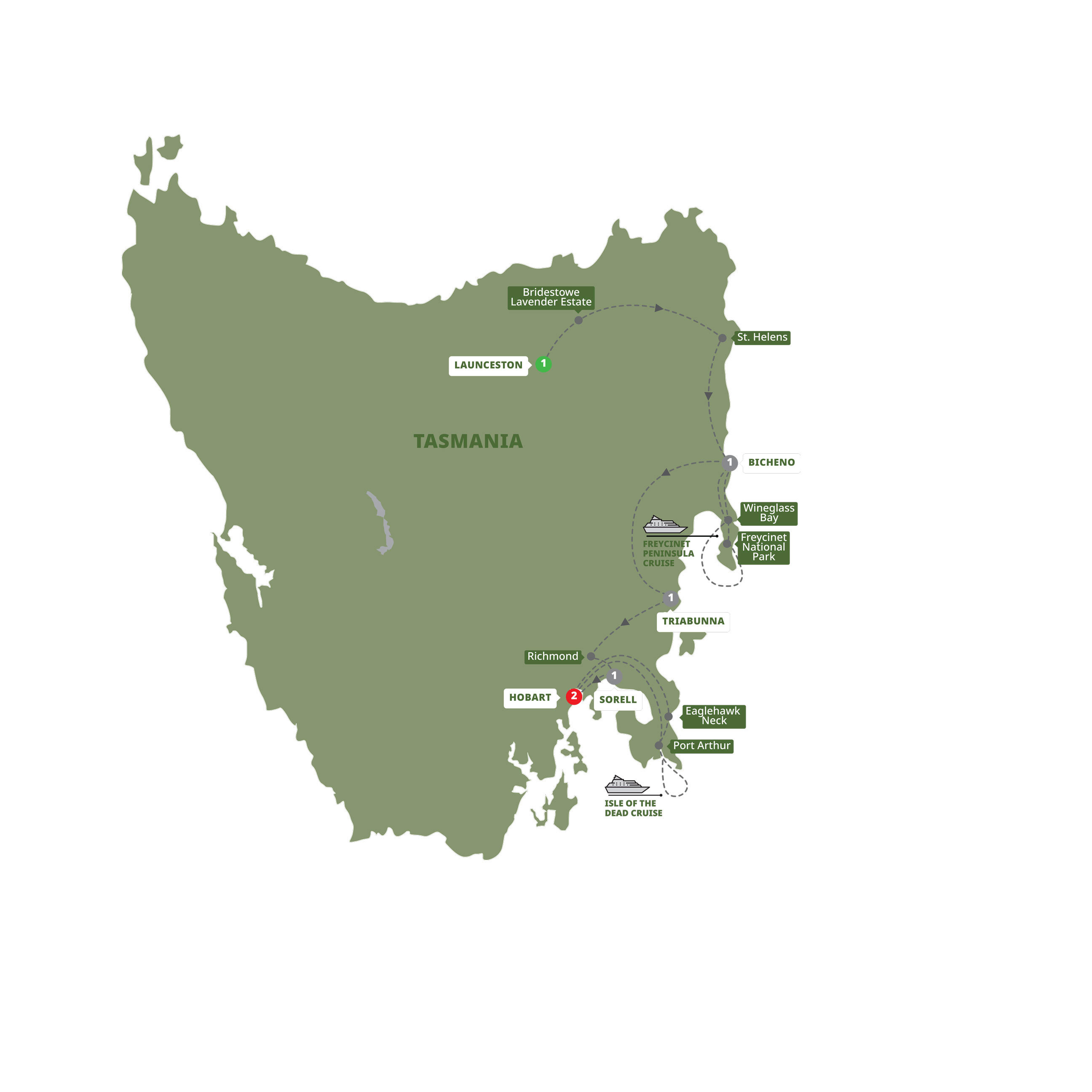 Tassie Getaway - Trafalgar Tours | AffordableTours.com