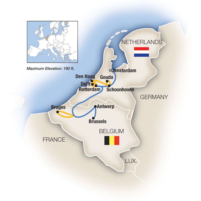 Yuletide Spirit: Amsterdam to Brussels - Southbound 2026 - Tauck Tours ...
