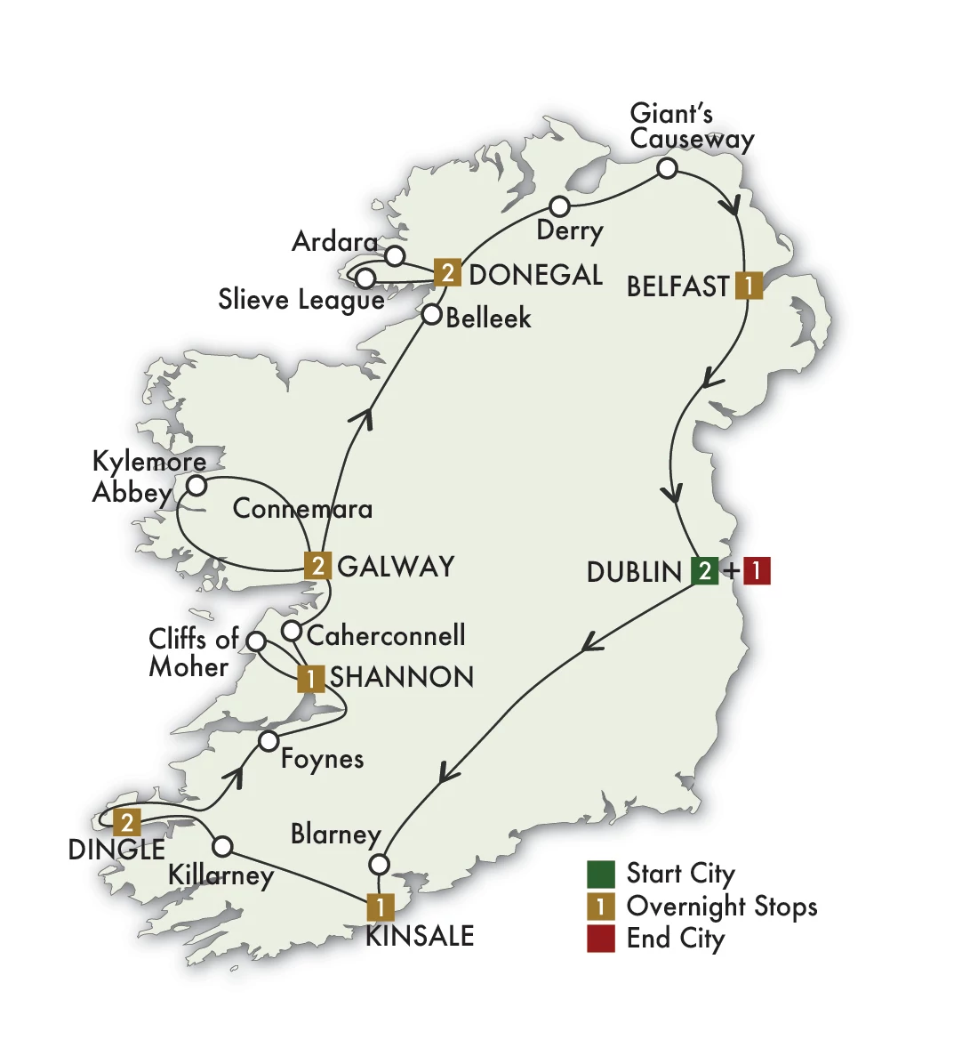 2026 Jewels of Ireland - 13 Days/12 Nights by CIE Tours with 7 Reviews ...
