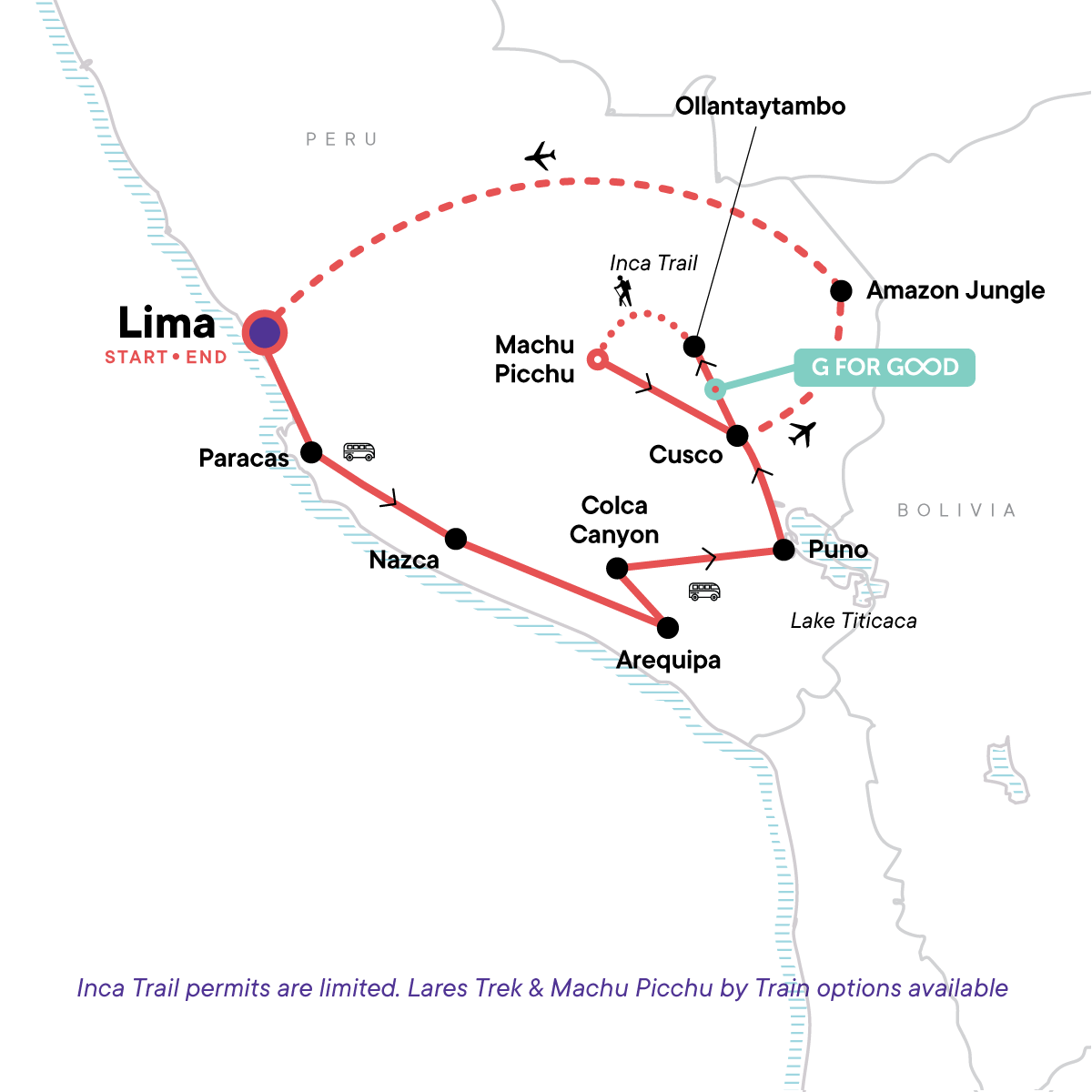 Absolute Peru - Machu Picchu by Train from August 1, 2025 onwards by G ...