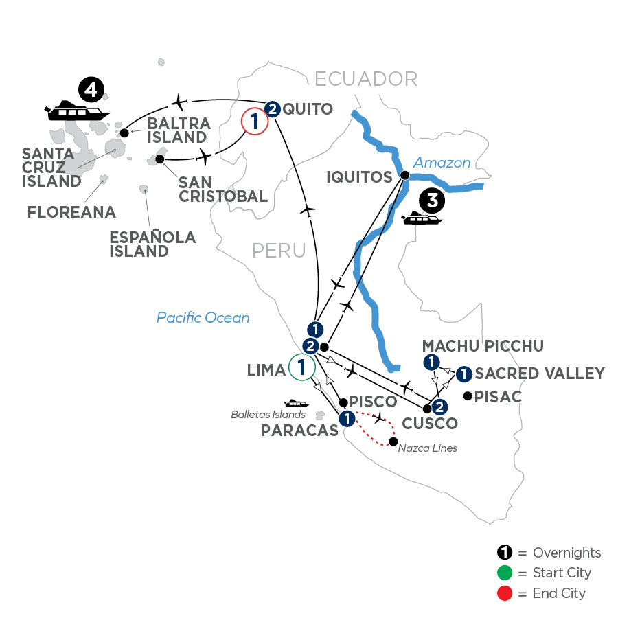 From the Inca Empire to the Peruvian Amazon with the Nazca Lines ...