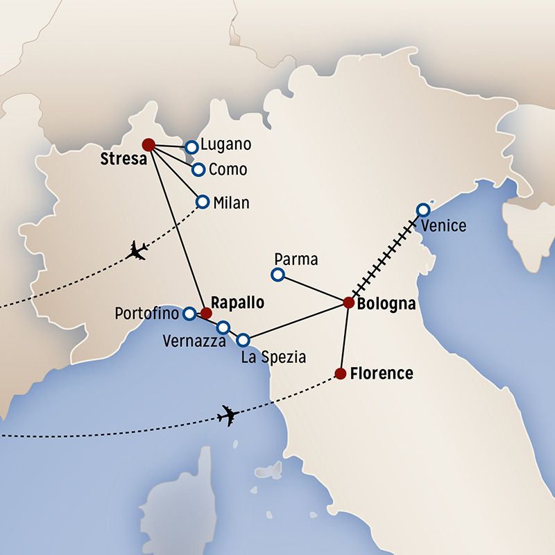 Wonders of Northern Italy 2026 - Perillo Tours | AffordableTours.com