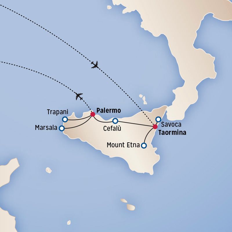 Taste of Sicily 2026 by Perillo Tours with 190 Reviews - Tour Id: 209931