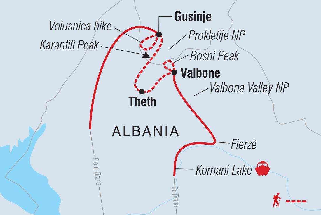 Hike the Albanian Alps by Intrepid Tours with 255 Reviews - Tour Id: 211577
