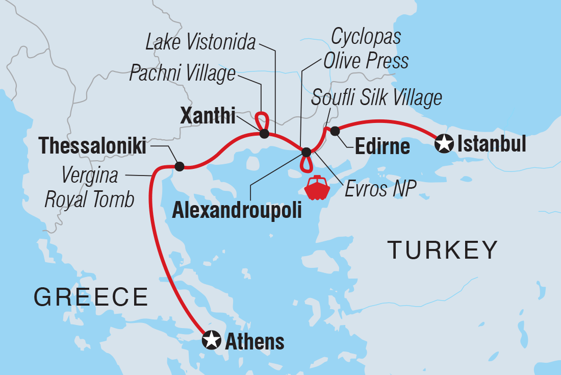 Greece & Turkey Adventure: Athens to Istanbul - Intrepid Tours ...