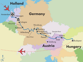 18 Day Classic European River Cruise with Amsterdam Amsterdam to ...
