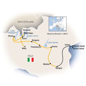 Bellissima Northern Italy 2026 by Tauck Tours with 10 Reviews - Tour Id ...