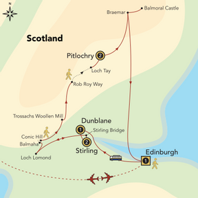 8 Day Scotland Walking Tour by Gate1 Tours with 1 Reviews - Tour Id: 211459
