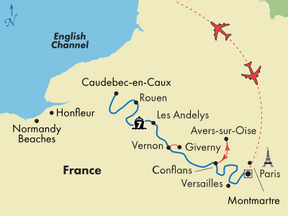 9 Day Seine River Cruise Monarch Countess by Gate1 Tours with 5 Reviews ...